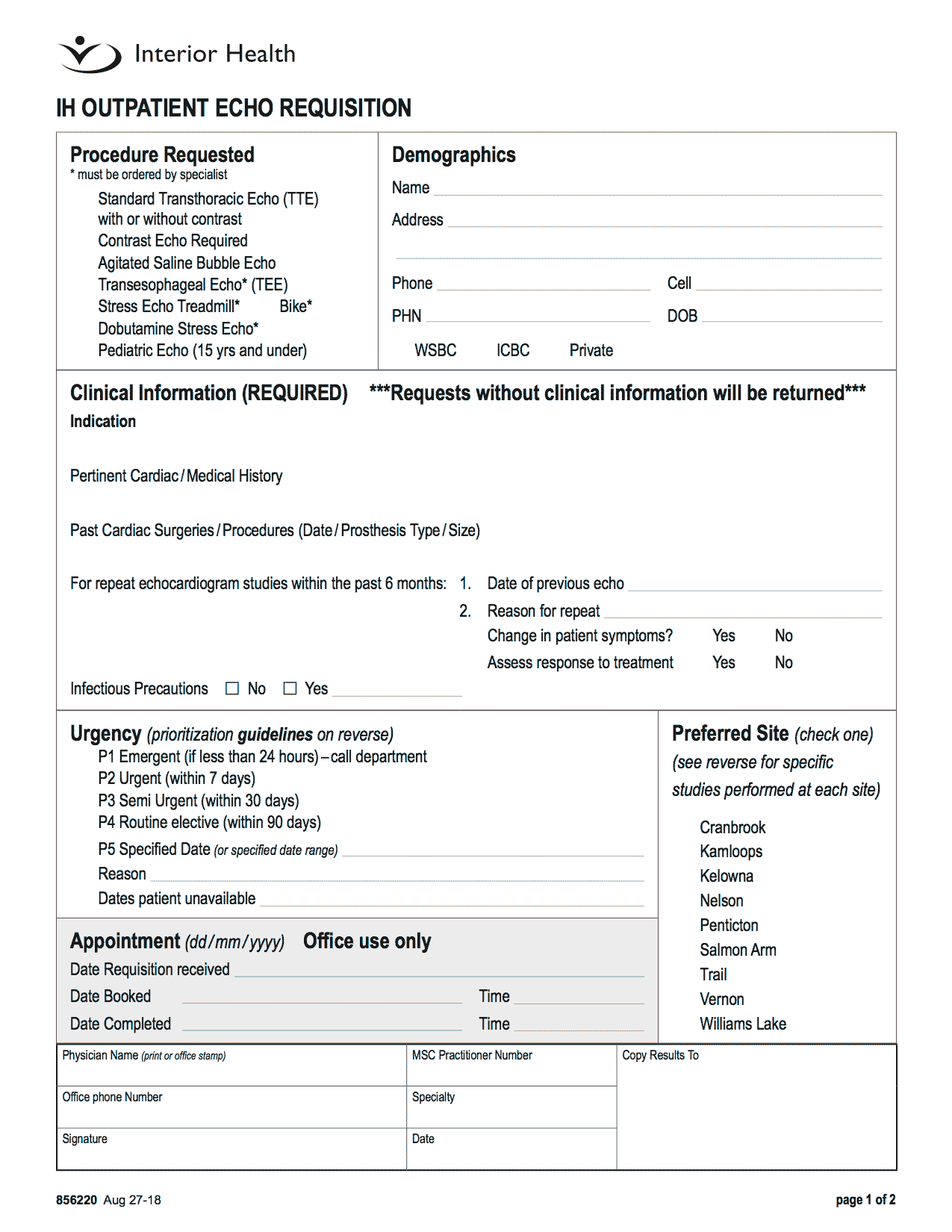 Echocardiography - World EMR