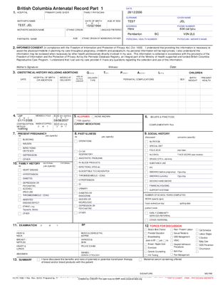 Obstetric Care Screenshots - World EMR
