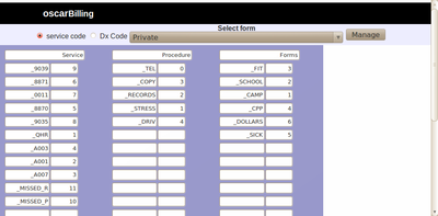 Ontario Billing Admin - World EMR