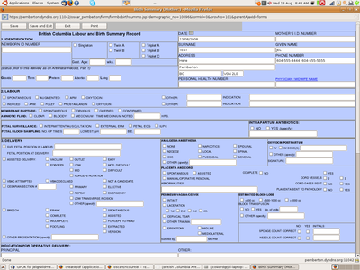 Obstetric Care Screenshots - World EMR