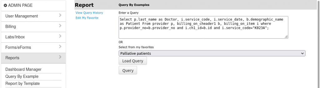 Admin Reports - World EMR