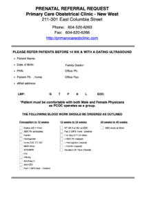 Primary Care Obstetrical Clinic (PCOC) - World EMR