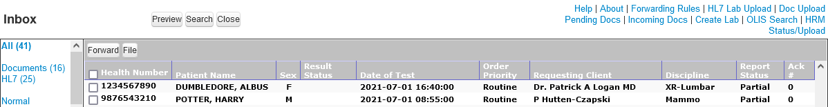 Incoming Documents Workflow - World EMR