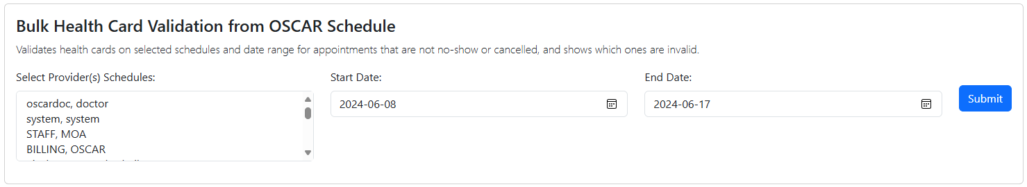 Ontario Health Card Validation - World EMR