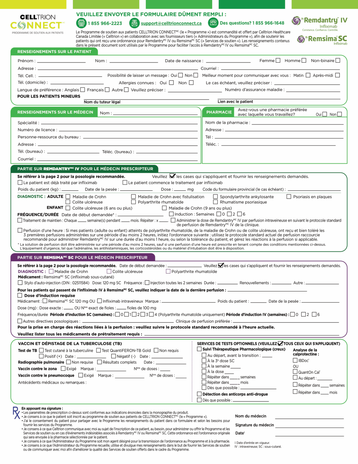 Remdantry IV et Remsima SC (infliximab) Celltrion Connect PSP ...